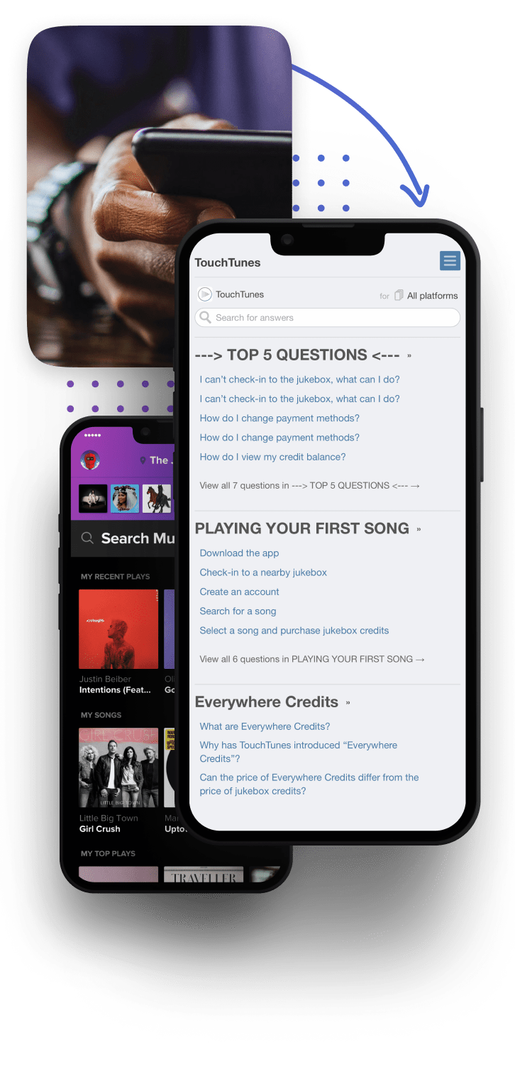 Contact Us TouchTunes Contact Us TouchTunes