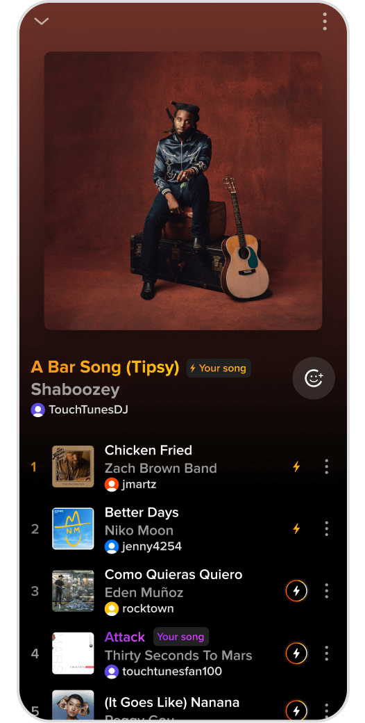 TouchTunes app | TouchTunes